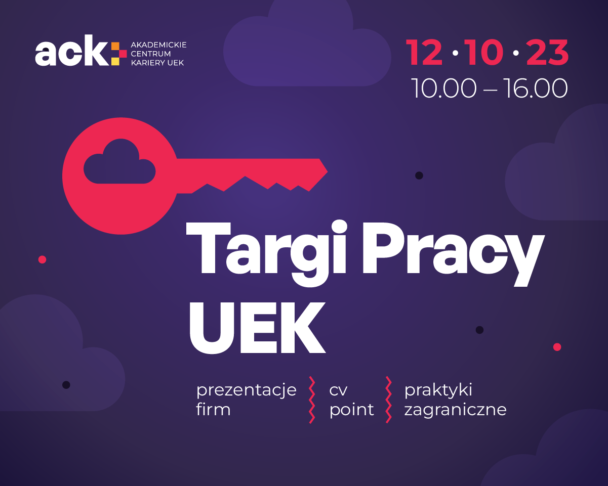 XX Targi Pracy UEK – Centrum Obsługi Studentów Uniwersytetu Ekonomicznego w Krakowie